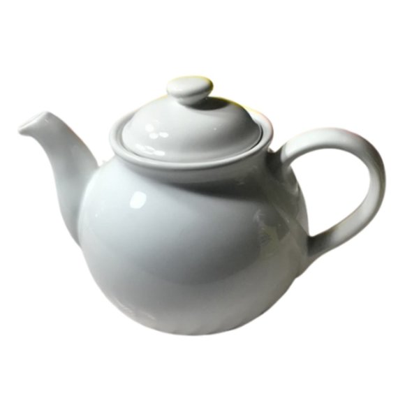 Vintage | Kitchen | Corelle Coordinates Stoneware White Teapot | Poshmark